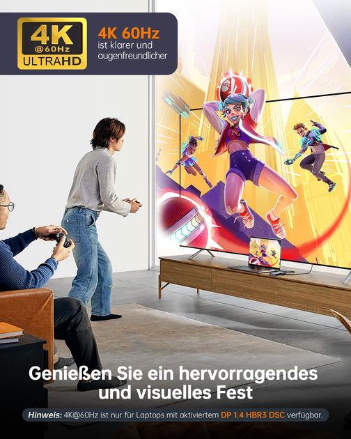 NOVOO USB C Docking Station 4K@60Hz Dual HDMI 8-in-1 USB C Hub Adapter ...